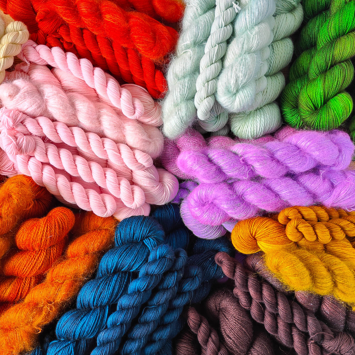 NEW: WOOL & WORDS COLLECTION – Rainbow Heirloom