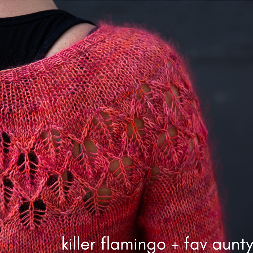 Love Note Sweater Kit – Rainbow Heirloom